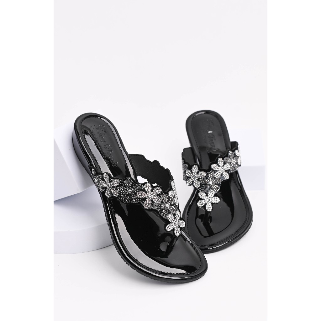 Fashion stone flip-flops (35-39) | Shopee Philippines