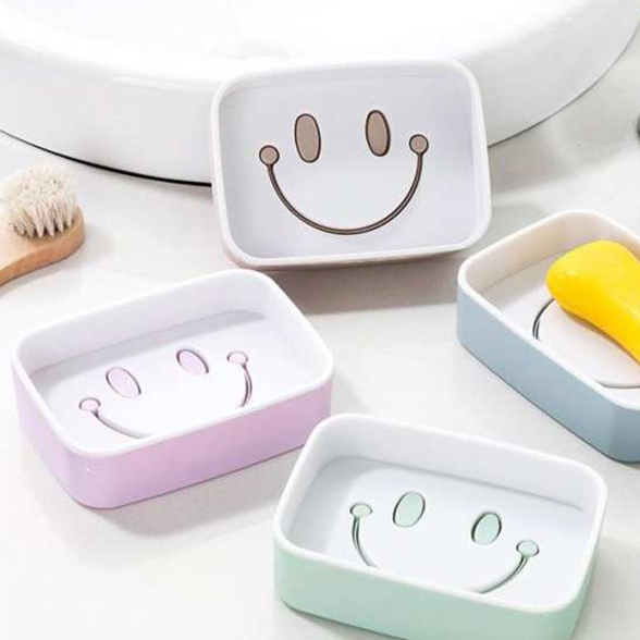 Cute smiley face soap tray box | Shopee Philippines