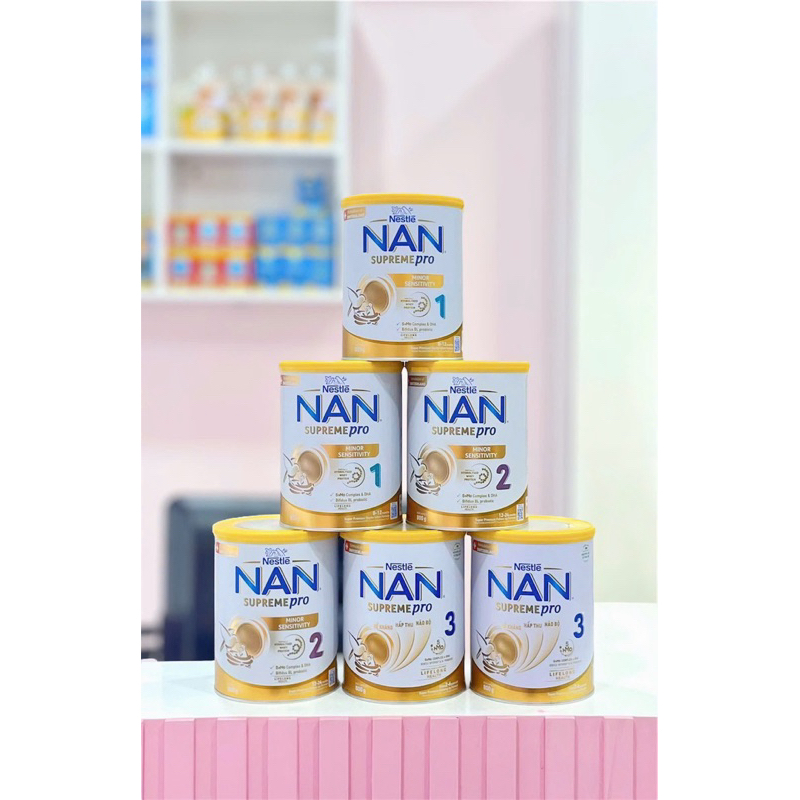 Nan Supreme Pro milk for babies with cow protein allergy S1, S2, S3 ...