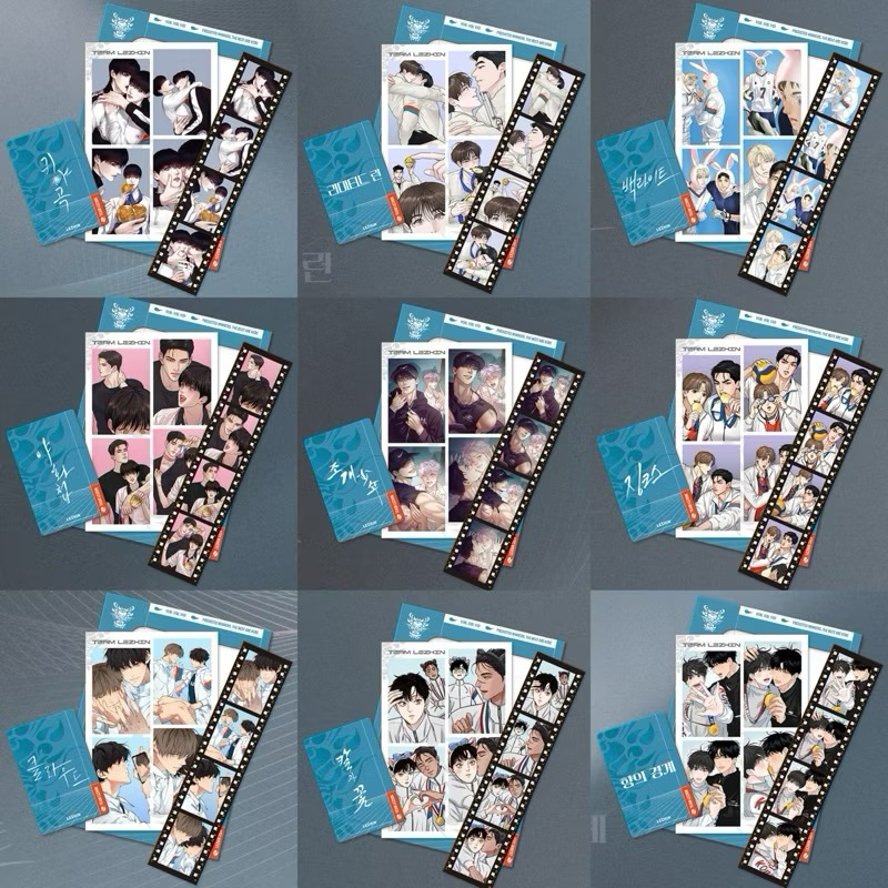 [Dagu Store] [AVAILABLE] Strip Team Lezhin 4 cells with small card ...