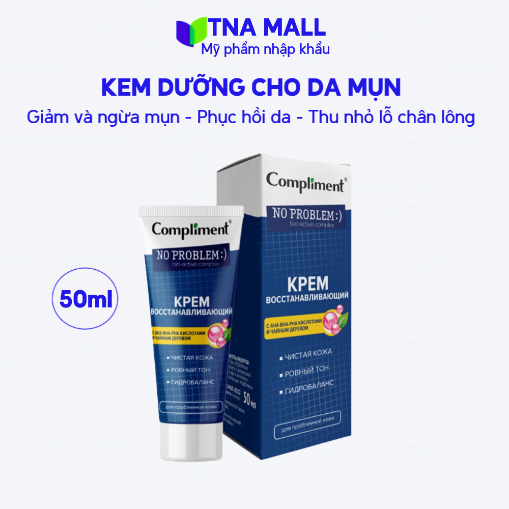 Aha-bha-pha cream for oily and acne-prone skin Compliment 50Ml | Shopee ...
