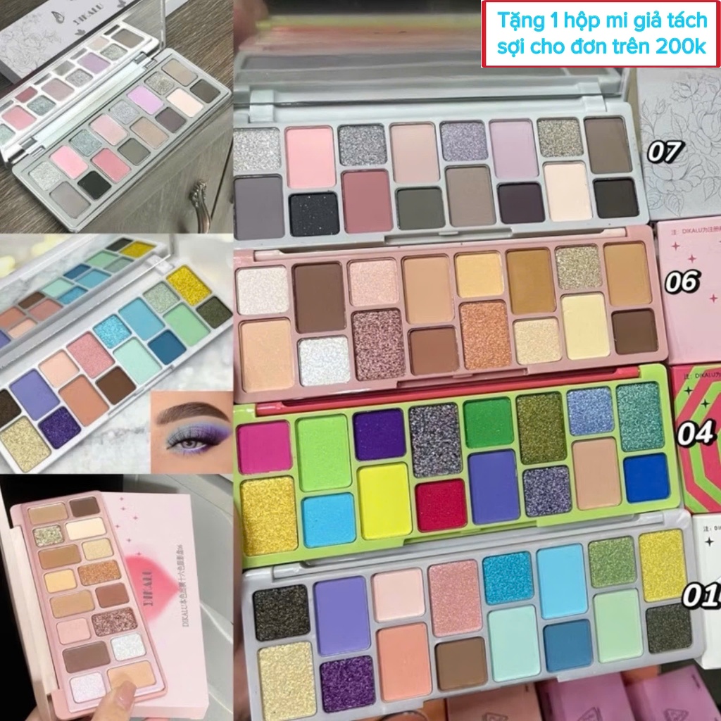 CHEERYEP (Qianyan) eyeshadow palette in all tones and colors with a hot ...
