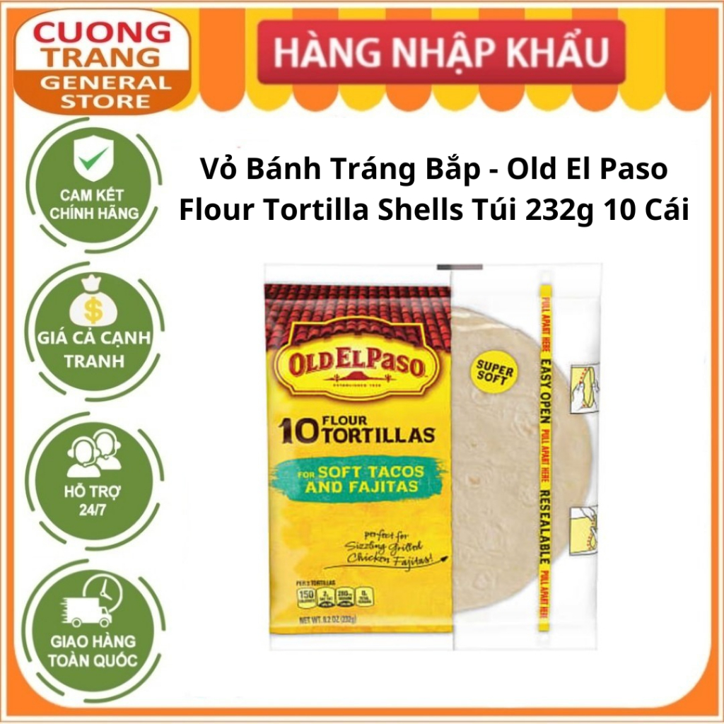 (New product) Corn Rice Paper Shells - Old El Paso Flour Tortillas ...