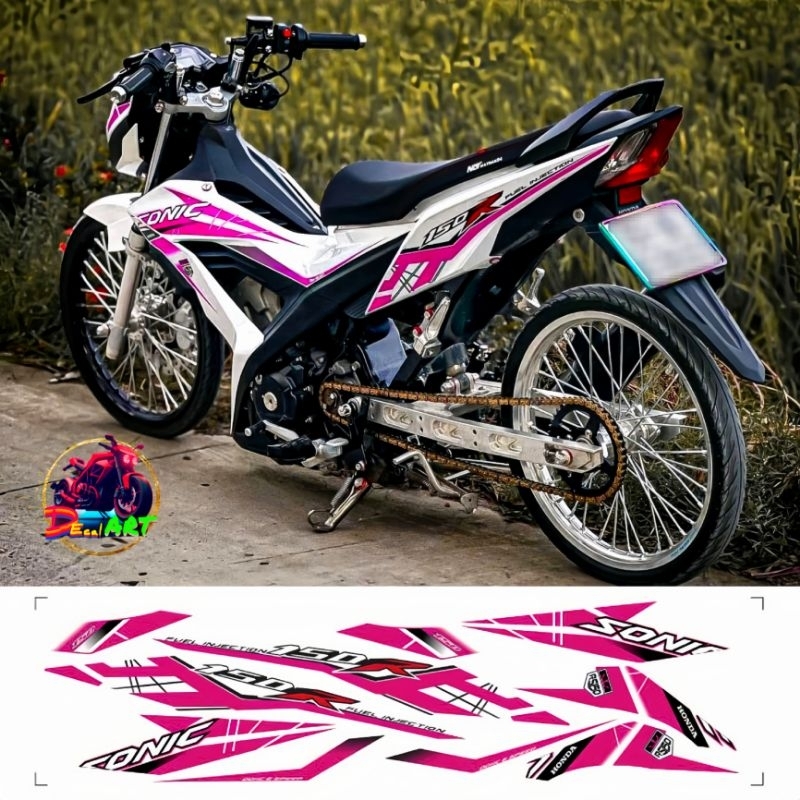 Sonic 150cc removable stamp - 150R model [8 colors]. High Quality PPF ...