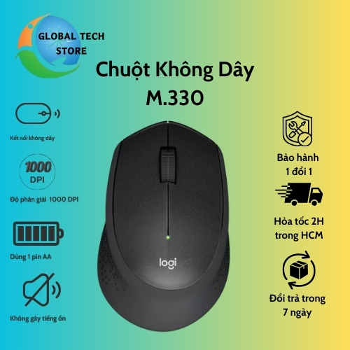 Wireless Mouse for Offices and Students M.330 GLOBAL TECH STORE ...