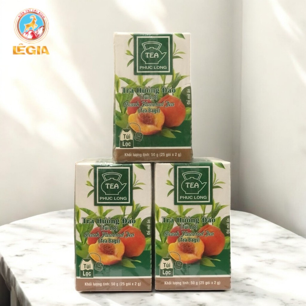 Phuc LONG PEACH TEA BAG 50G | Shopee Philippines