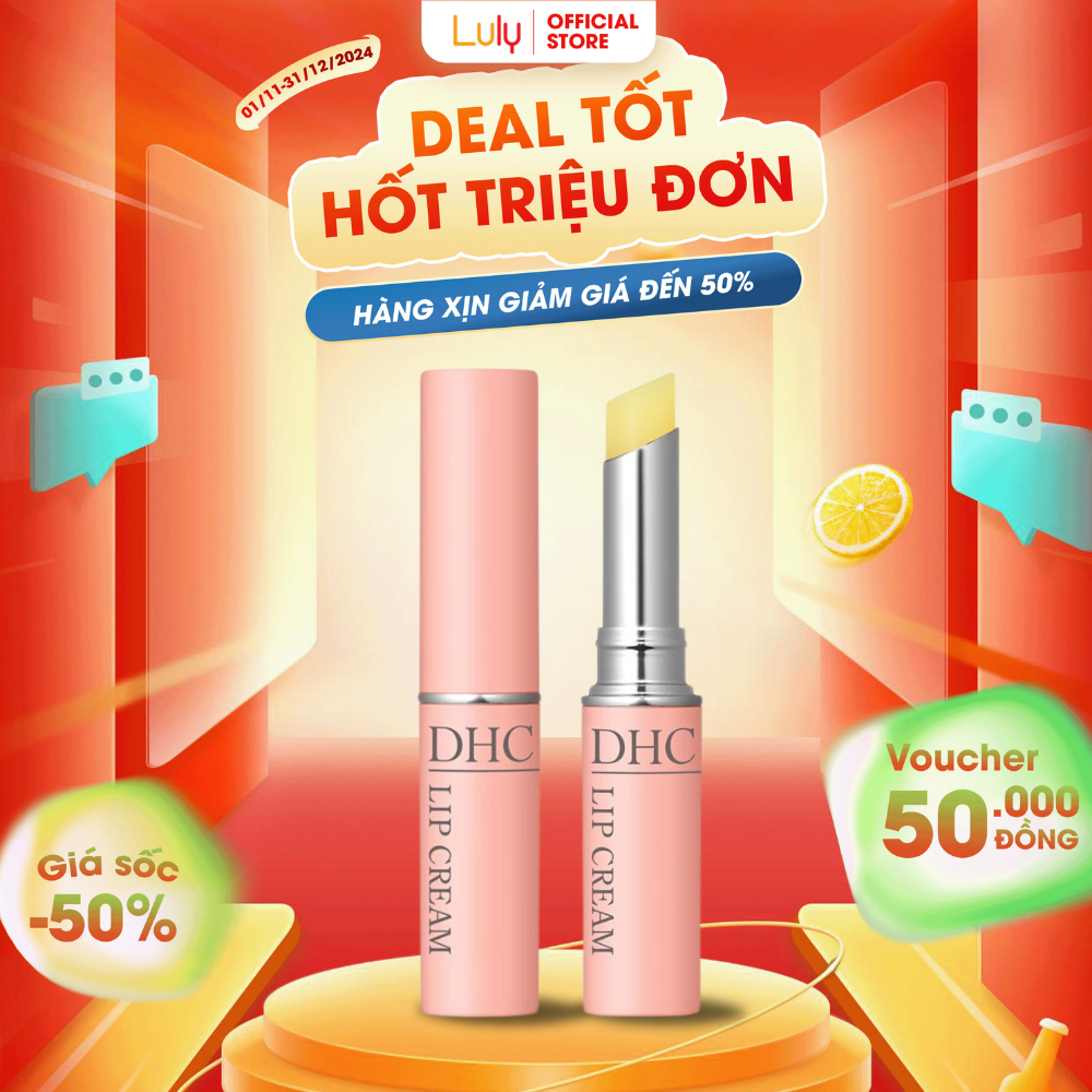 Dhc Lip Balm helps moisturize lips, reduce dark lips effectively, plump lips | Shopee Philippines