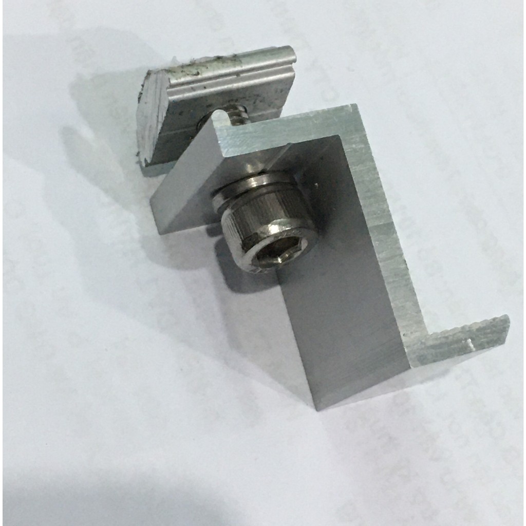 Edge clamp / End mount / End plate / End clamp / 30mm cover clamp to ...