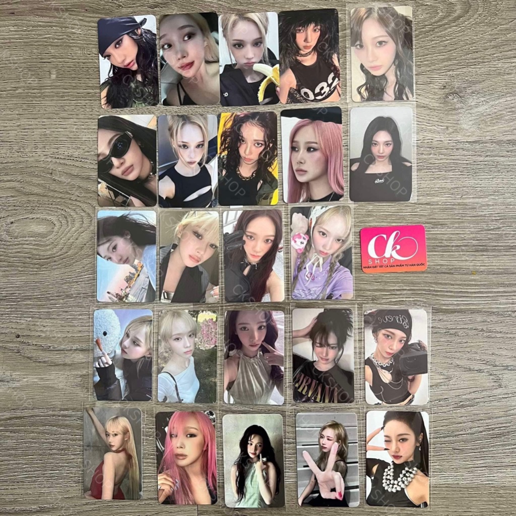 AESPA WHIPLASH ARMAGEDDON photocard set | Shopee Philippines