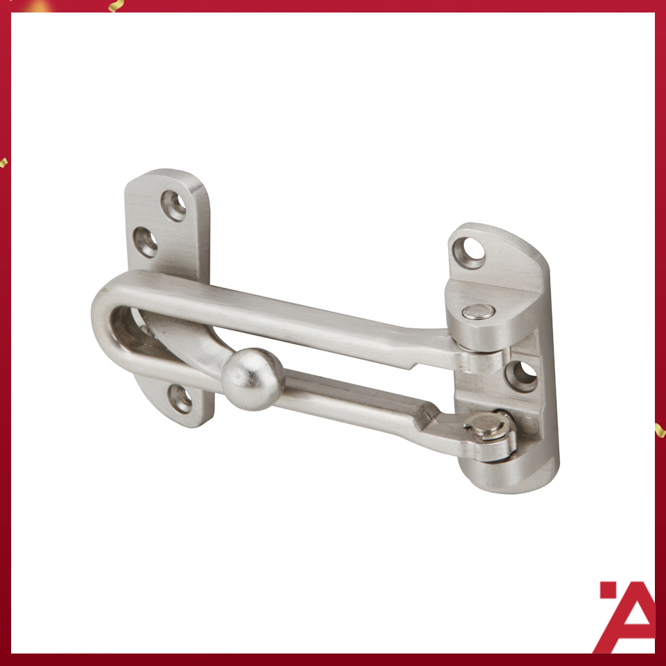 Hafele Safety Latch 911.59.156, imported Kitchen World matte nickel ...