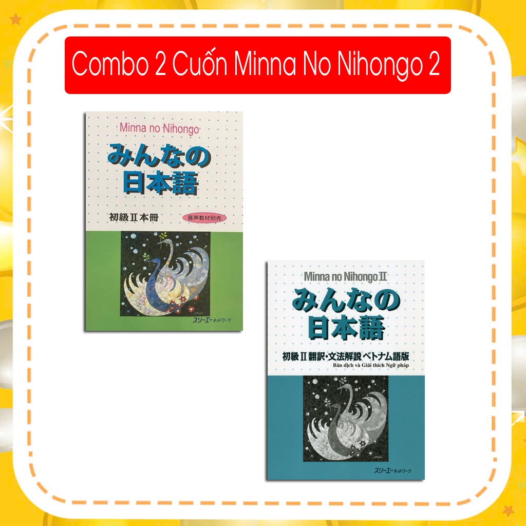 Book - Combo Minna No Nihongo 2 - Elementary Japanese 2 Level N5 (Basic ...
