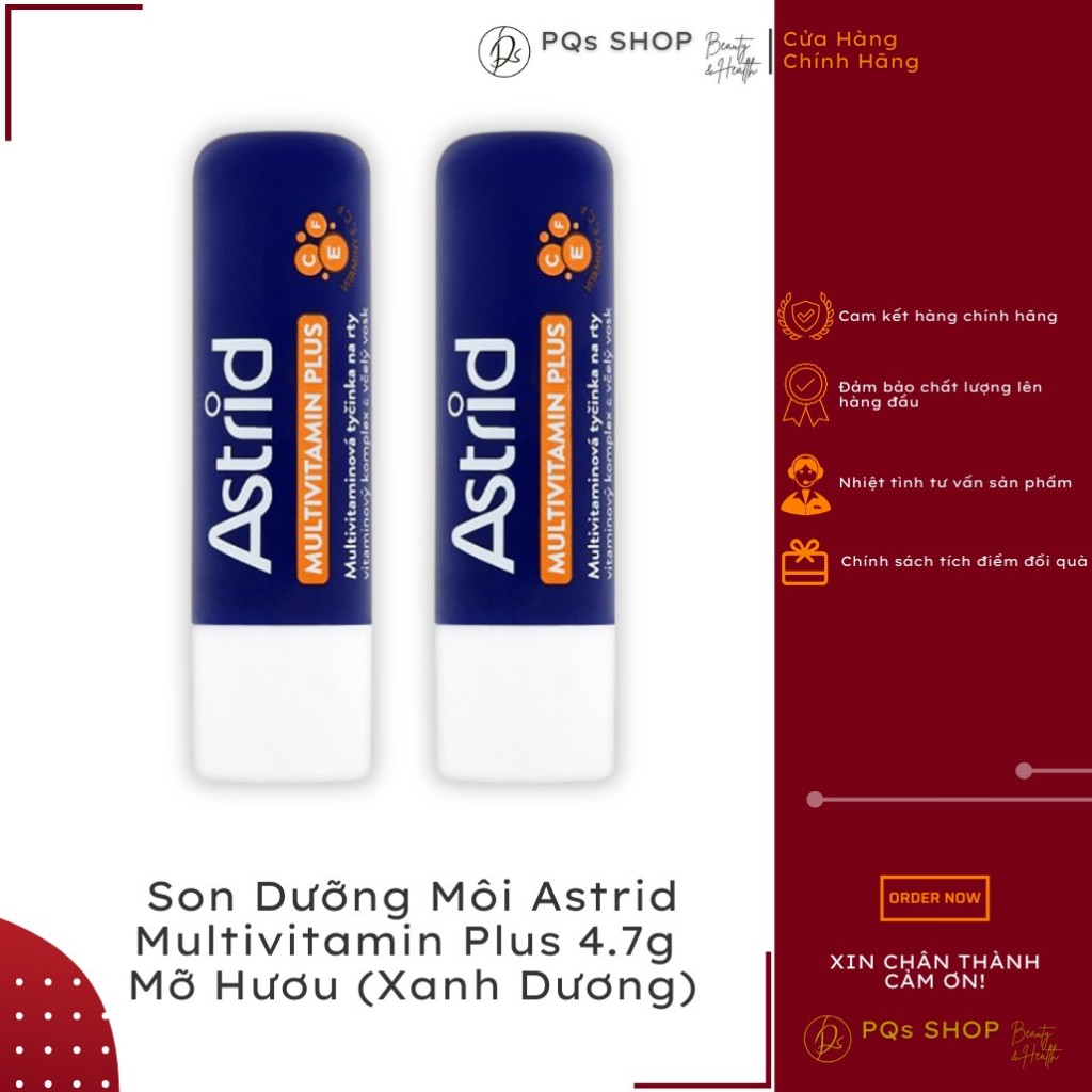Astrid Multivitamin Plus Lip Balm 4.7g Deer Fat (Blue) | Shopee Philippines