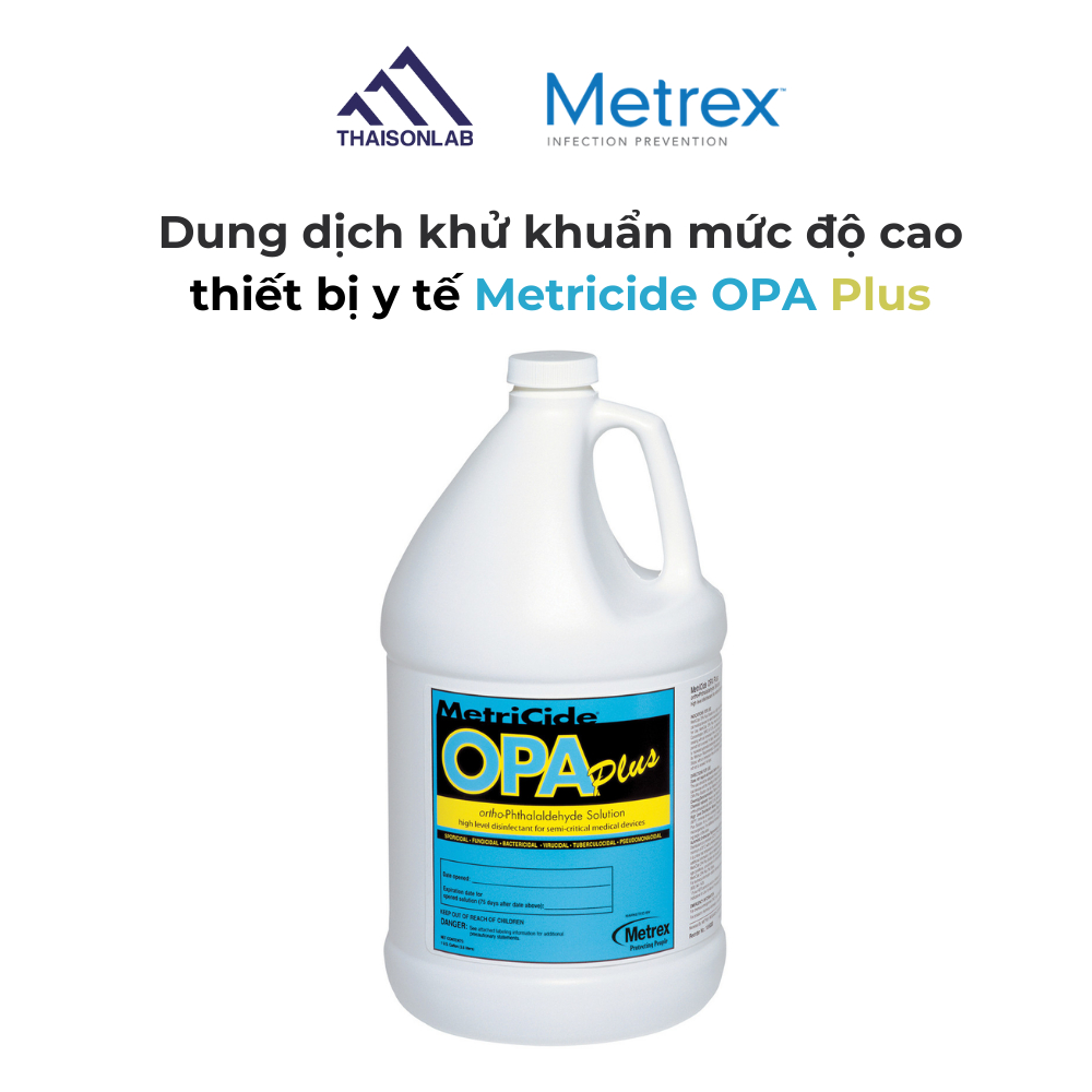 Metric OPA Plus medical equipment high level disinfectant solution 3.8 ...