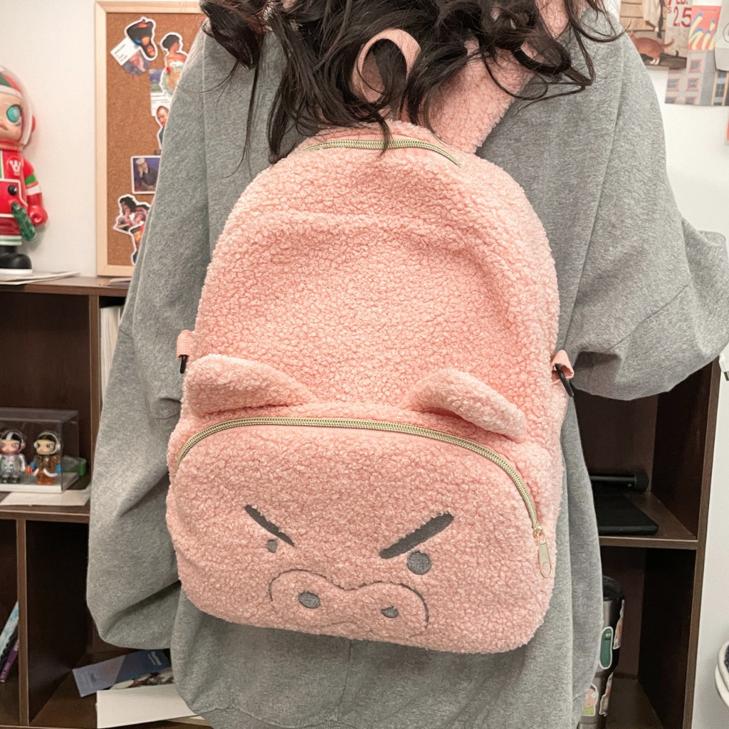 Cute Shin-Chan Japanese Style Teddy Bear Backpack, Lovely Anime Style ...