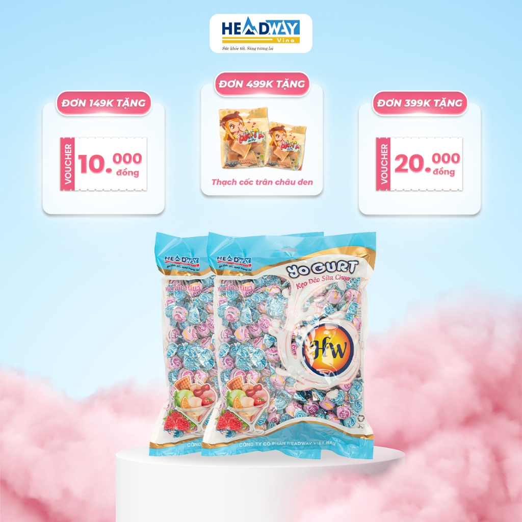 Headway Vina Yogurt Flavored Gummy Candy Delicious Vitamin Supplement ...