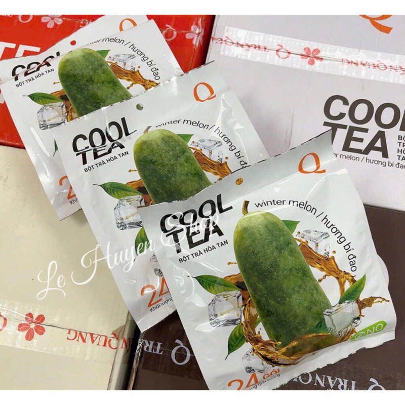 Cool Tea Instant Tea Powder with Winter Melon Flavor (24 packs *14g ...