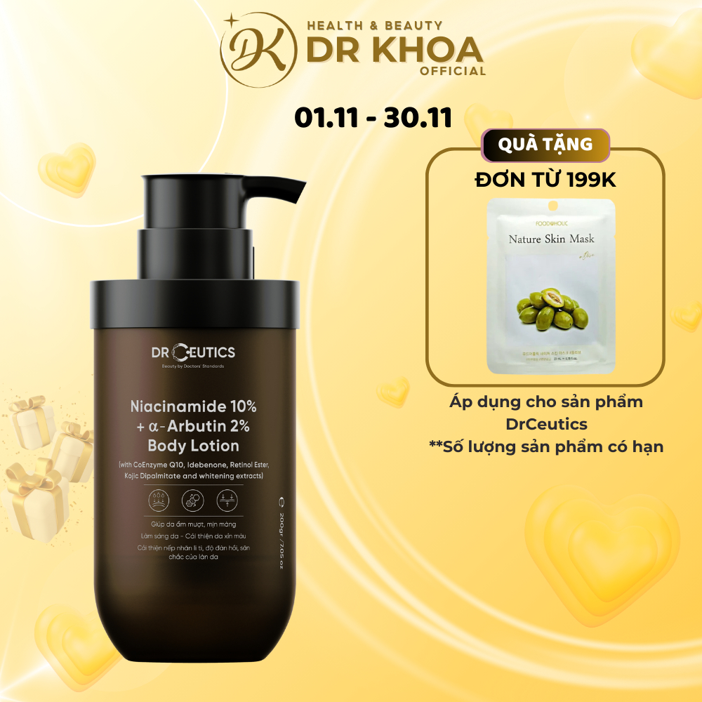 Drceutics DrCeutics Body Lotion Healthy White (200ml) | Shopee Philippines