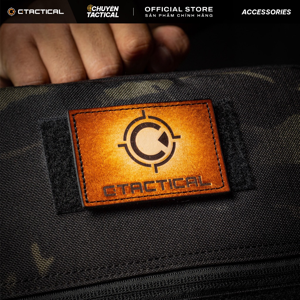 Ctactical backpack leather Patch - Chuyentactical | Shopee Philippines