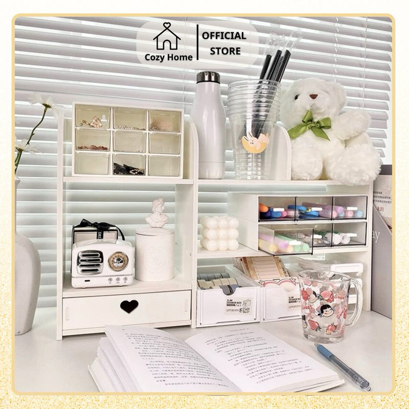 Pvc Assembled Shelves Mini DECOR Desktop Shelves for Room Decoration ...