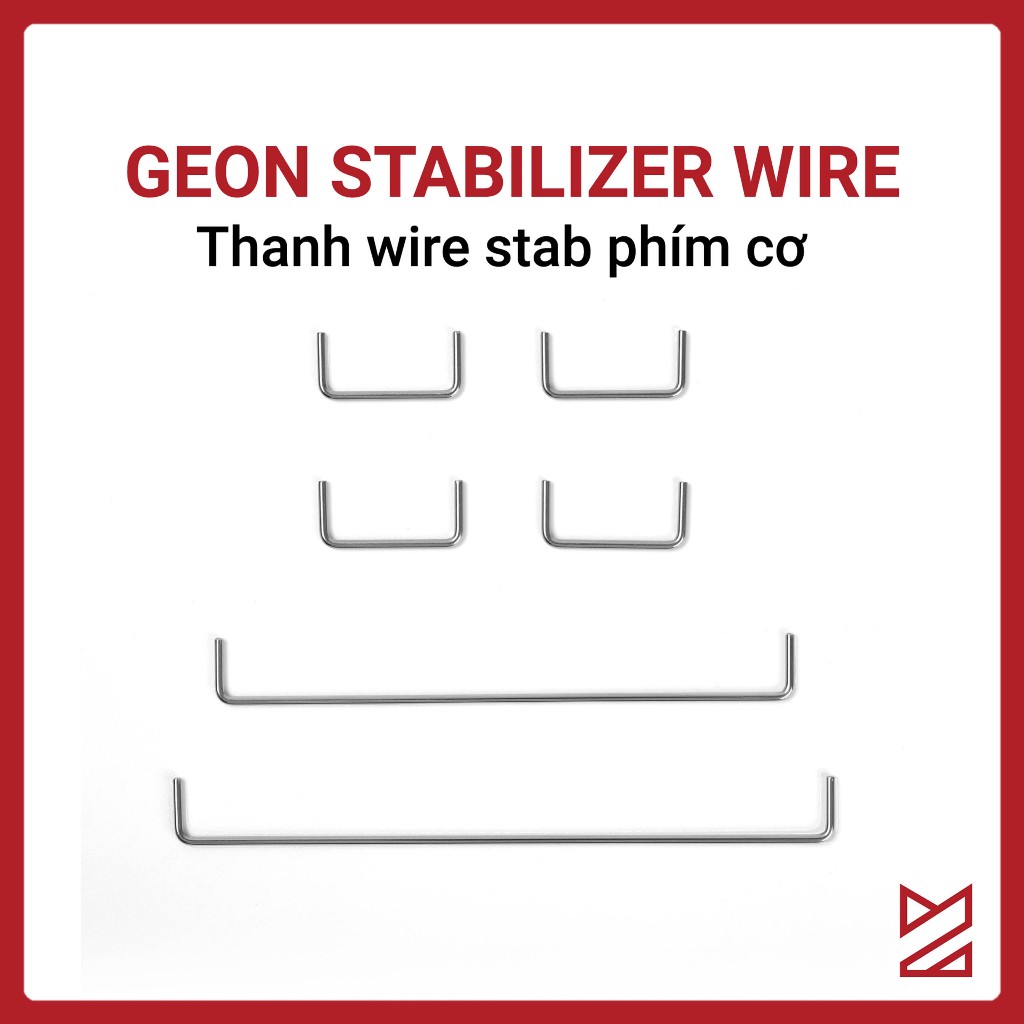 Geon mechanical keyboard Wire stab bar - Geon Stabilizer Wire | Shopee ...