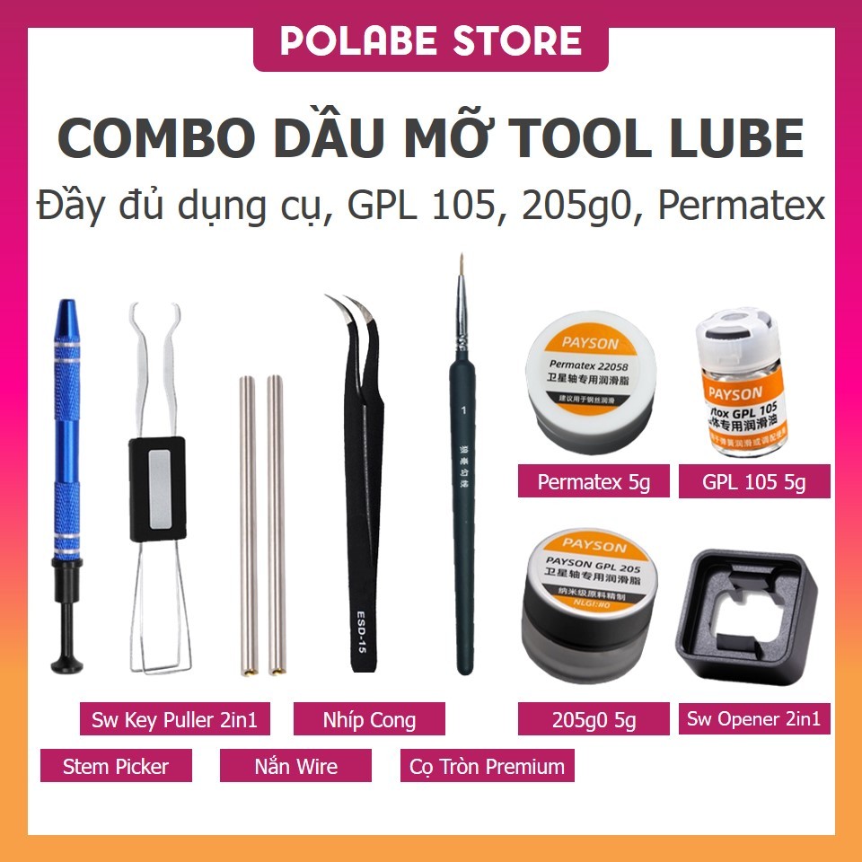 Combo tool lube switch all in 1 mechanical keyboard lube stab krytox ...
