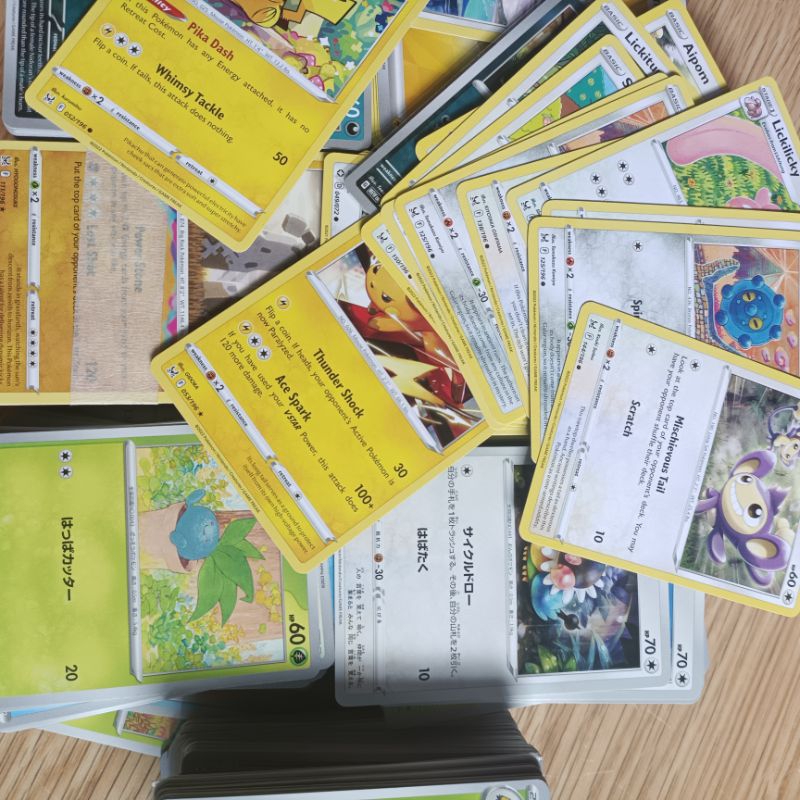 Pokemon TCG card Random common card combo pack | Shopee Philippines