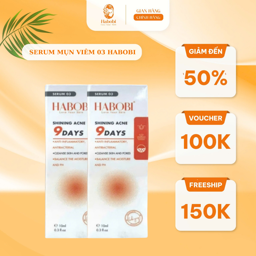 Habobi 03 Acne Inflammation Serum Supports Dark Reduction, Regenerates ...