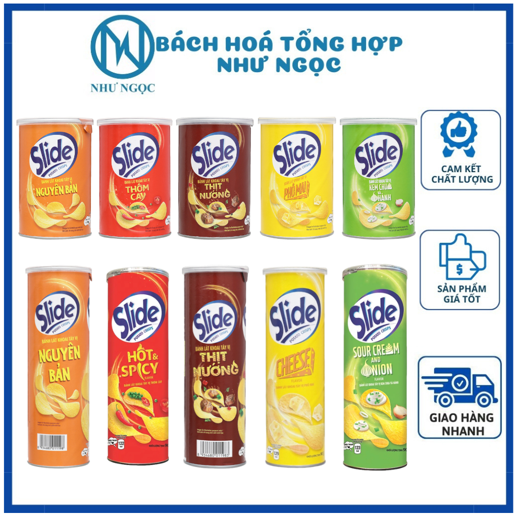 Potato Slice Snack Slides of All Flavors - Nhu Ngoc General Department ...