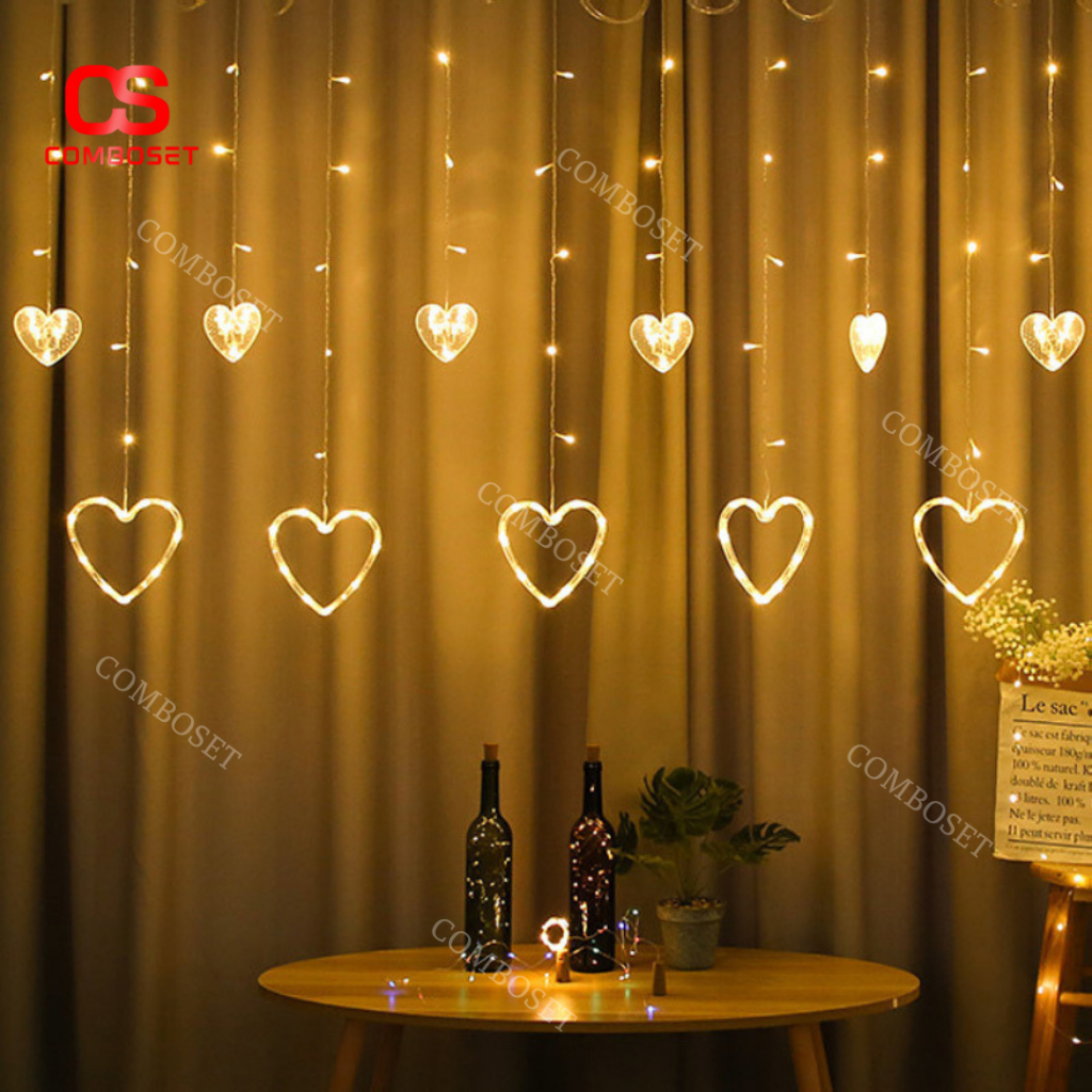 Romantic Decorative Heart-Shaped LED Light for Valentine's Day and ...