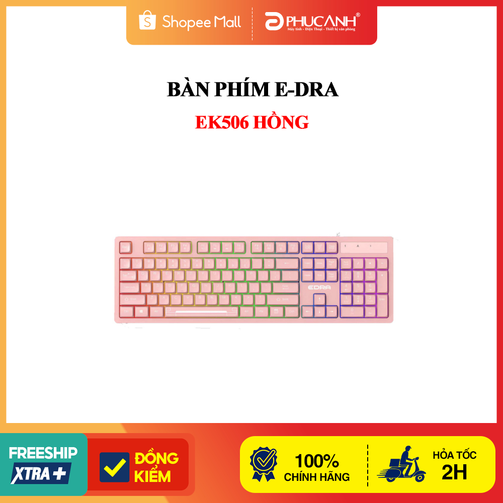 E-dra EK506 Pink Keyboard | Shopee Philippines