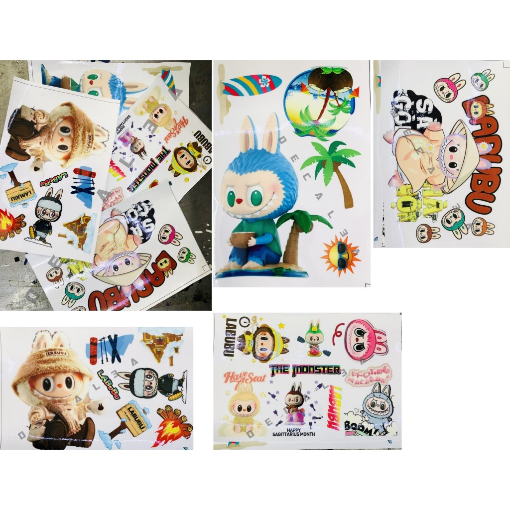 Labubu DECAL STICKER 3A | Shopee Philippines