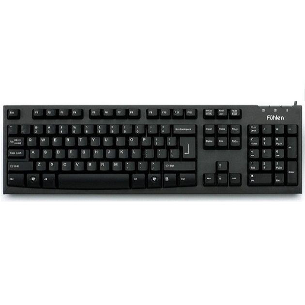 Fulhen L411 BLACK OFFICE KEYBOARD | Shopee Philippines