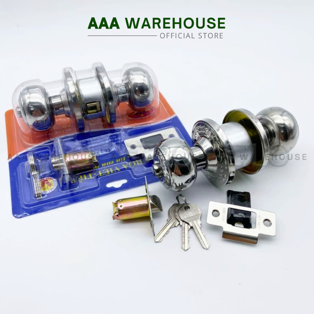 Viet Tiep Door Lock with Round Handle 04206 (nice product in blister ...