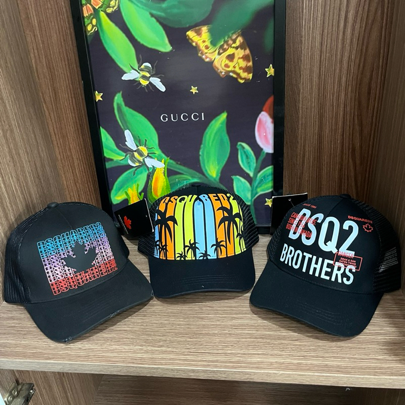 Dsquared baseball cap with 2 forms that hugs the head real photo ...