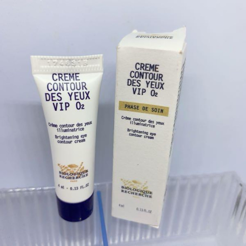 Mini sample - Vip O2 biologique dark-reducing eye cream 4ml | Shopee ...