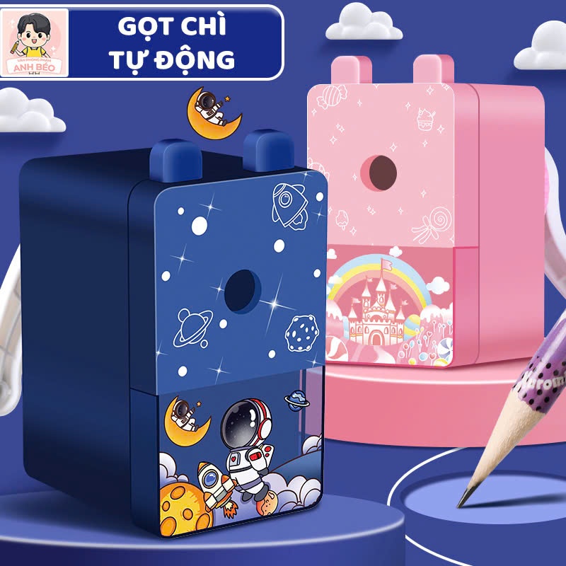 Automatic Pencil Sharpener, Sharp and Convenient Hand Crank Pencil ...