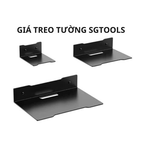 Sgtools Wall Mount Made of Rough Metal Frame, Wall Mount Shelf for ...