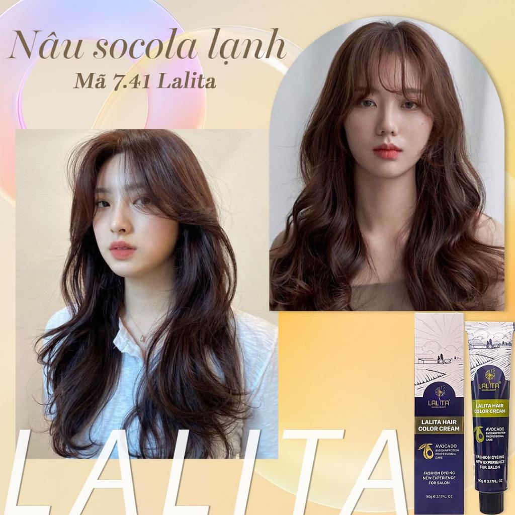 Socola BROWN - Genuine chocolate brown hair dye Kami Lalita + FREE dye ...