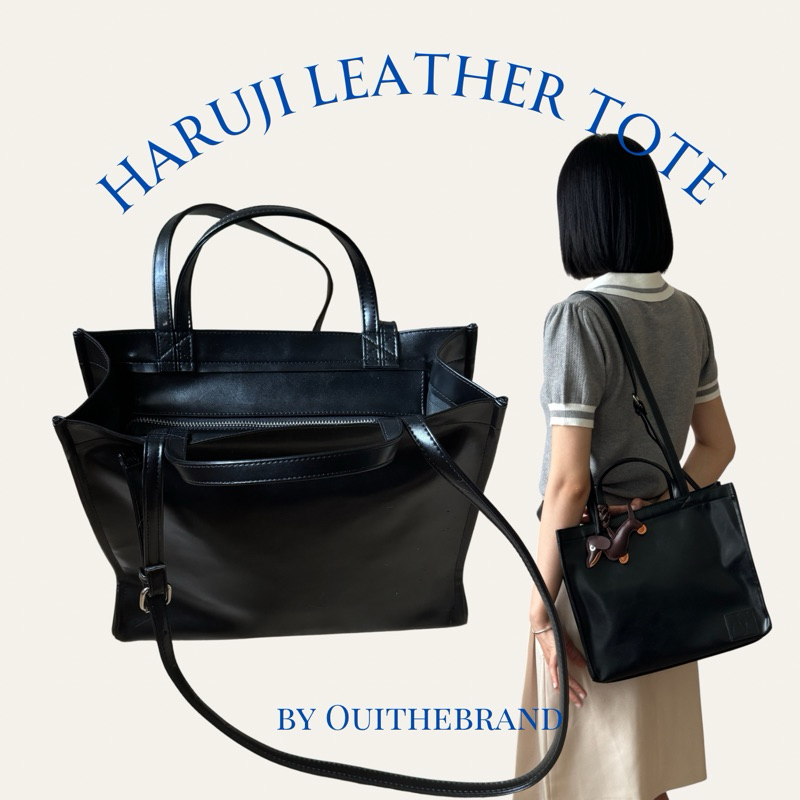 Haruji Leather Tote - Haruji Shoper Leather Tote Bag ( Ouithebrand ...