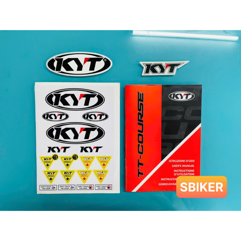 Kyt Decal Sticker Ls2 Yohe Logo Kyt Sticker Genuine Helmet Sticker ...