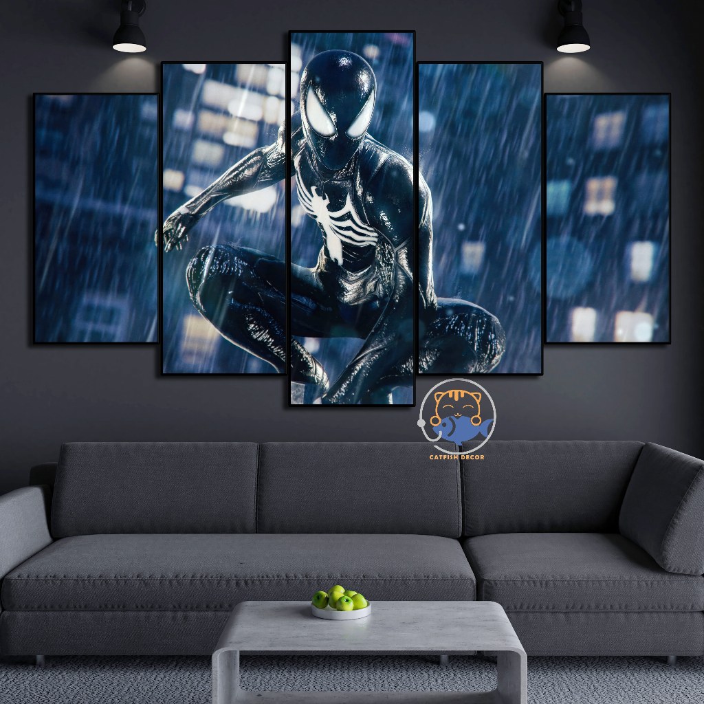Spider MAN Formex Mirror Wall Painting - SPIDER-MAN - Venom - Marvel ...