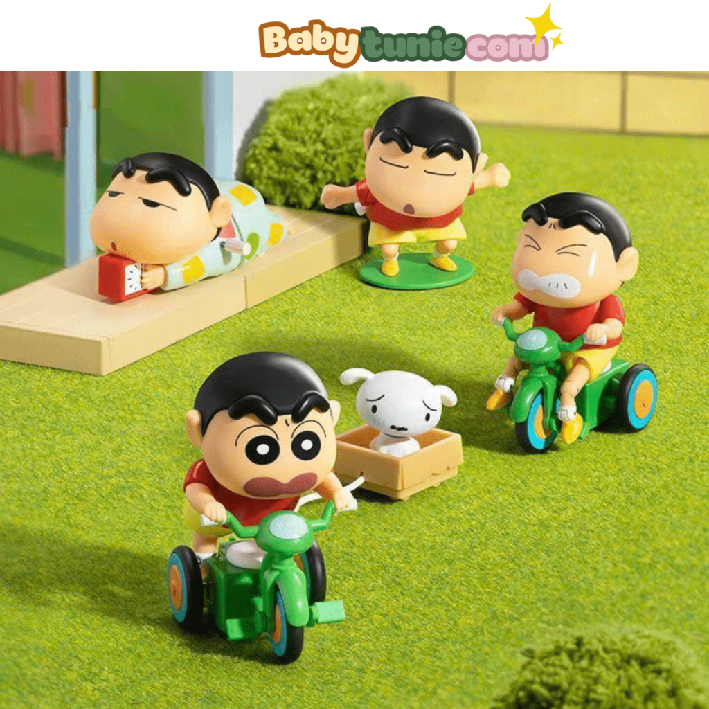 Pencil Boy Shin chan Model, Blind Box Funny Crayon Shin-chan Gift Box ...