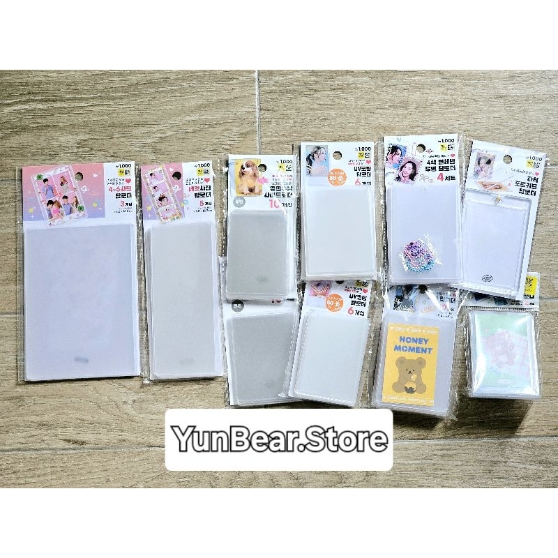 [New] Toploader FOR ID PHOTOS, PHOTOCARD, POSTCARD, KOREAN DAISO STRIP | Shopee Philippines