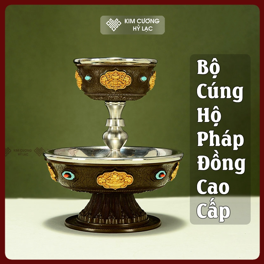 Tantric Dharma Protector Offering Set [Diamond of Joy] Dharma Protector ...