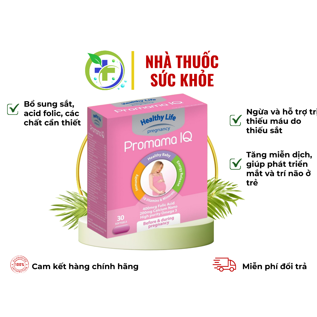 Promama IQ - Supplementing iron, folic acid, EPA, DHA, helps prevent ...