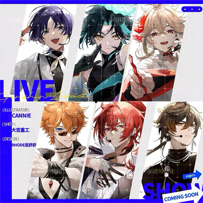 (Available from Chinese artists) Genshin Impact Wanderer Kazuha Xiao ...