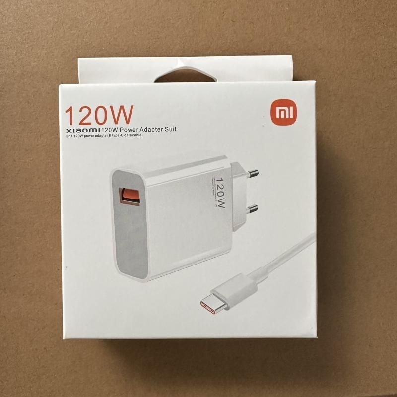 Xiaomi 120w Type-C Fast Charger - universal fast charging cable ...