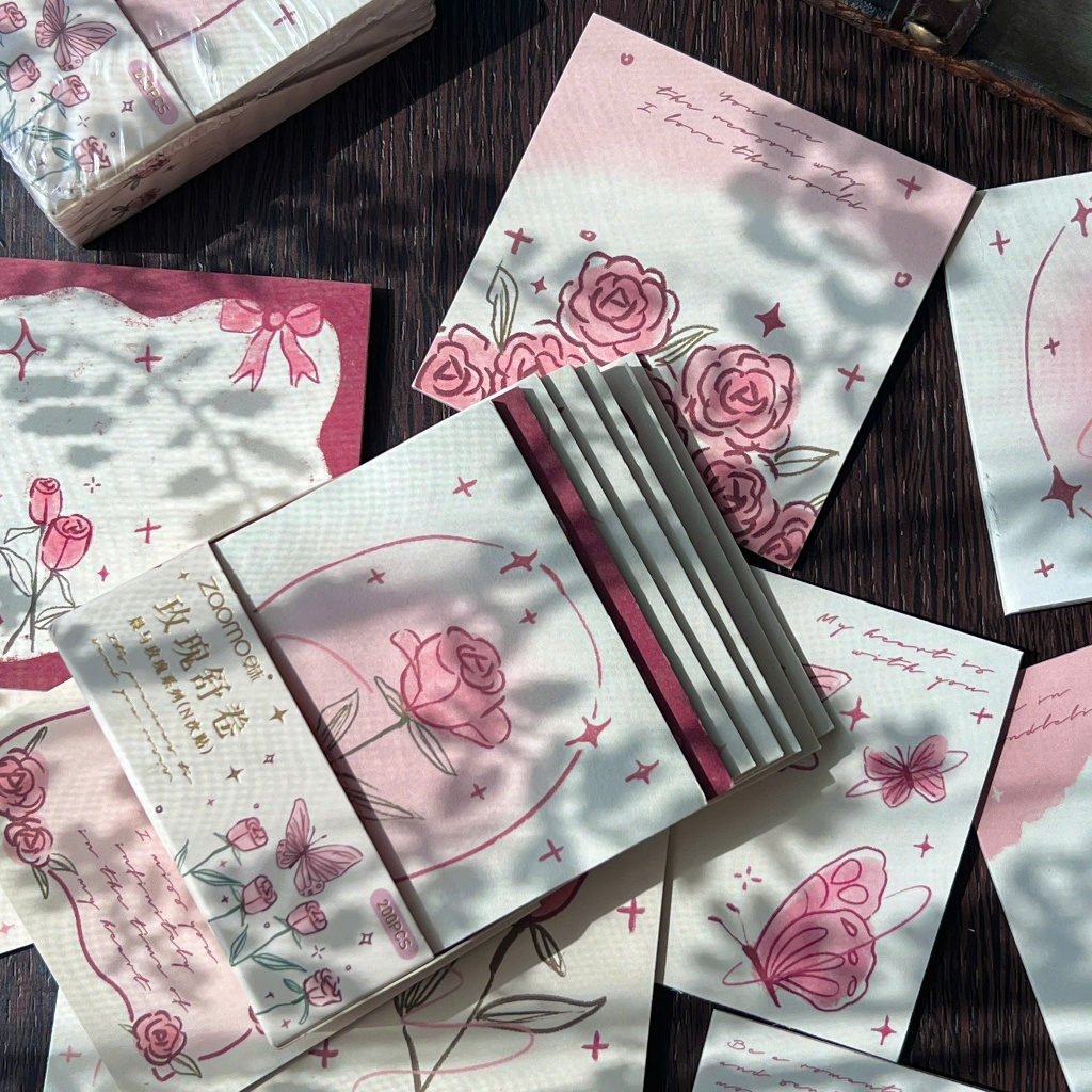 200-sheet Note Paper Set, 10 Different Styles of Note Paper, Note Paper ...