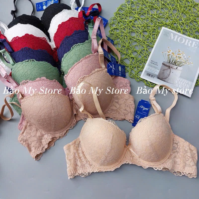 029HW - BoYa Lace Bra with 5cm thick foam underwire, super push-up ...