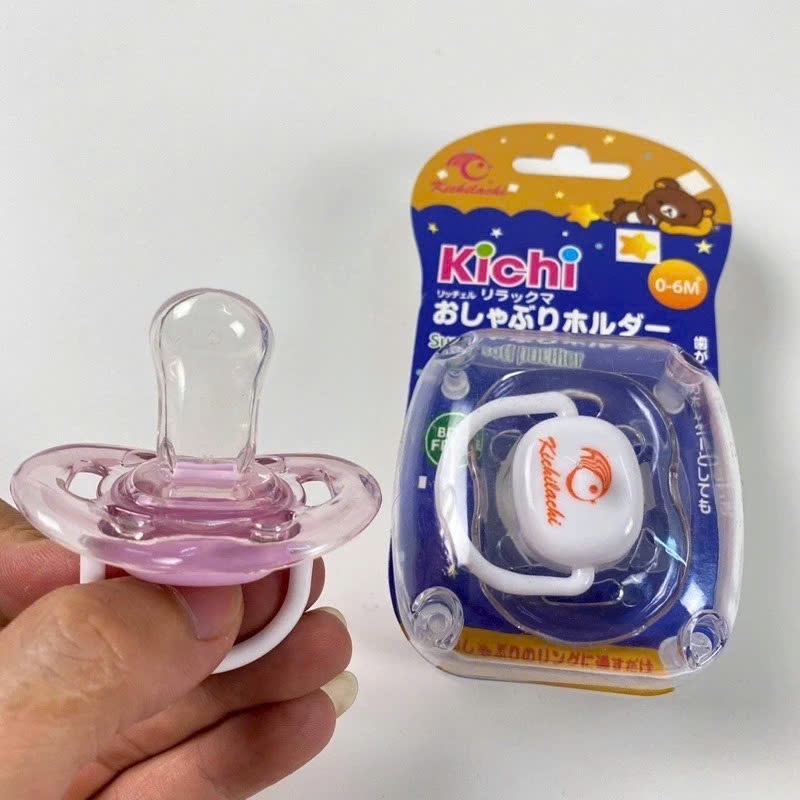 Beautiful kichi silicone pacifiers and pacifiers for babies 0-6m, soft ...